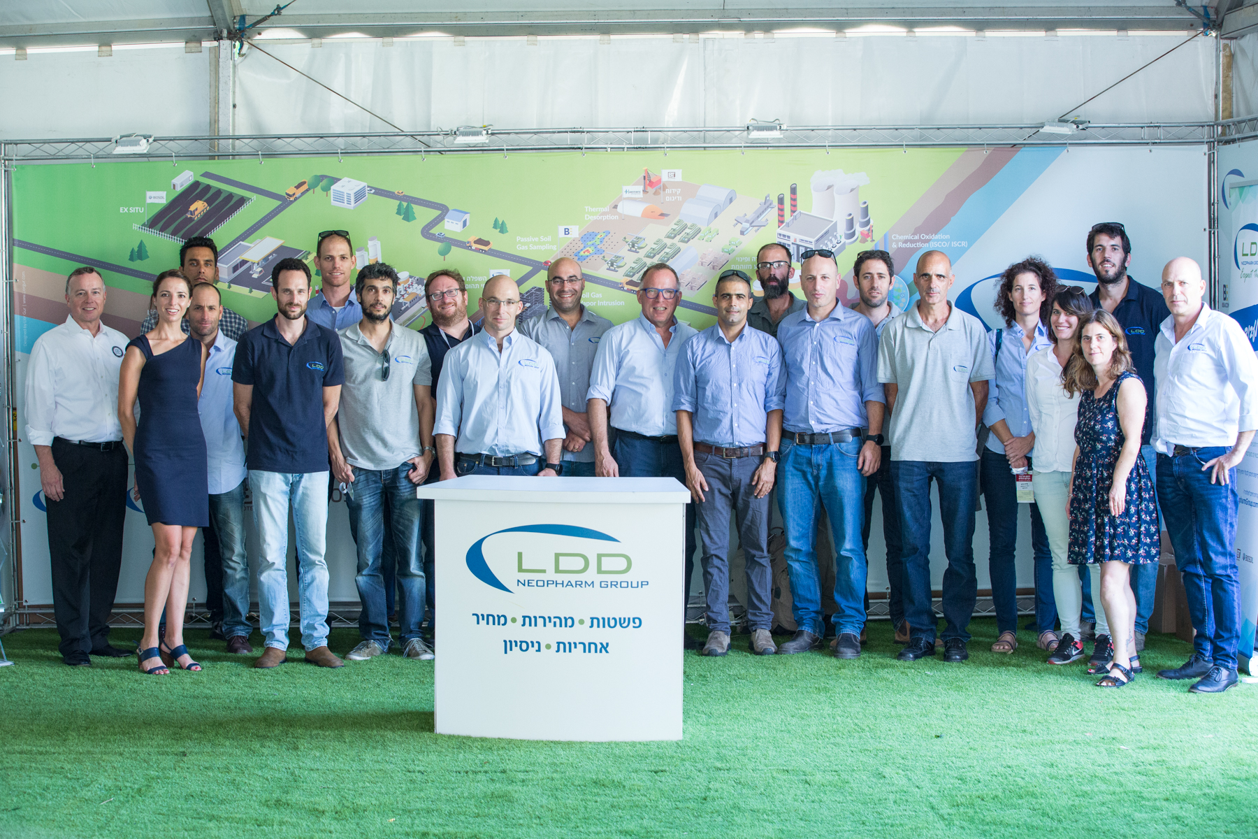 LDD מציגה בכנס השנתי לזיהום סביבתי 2018 - LDD Advanced Technologies